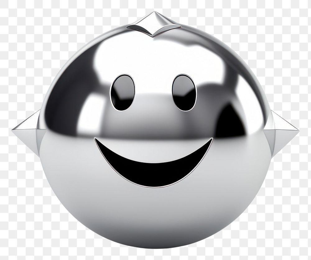 PNG Smiley star Chrome material | Free PNG - rawpixel