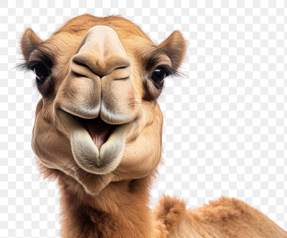 PNG Smiling camel animal mammal | Premium PNG - rawpixel