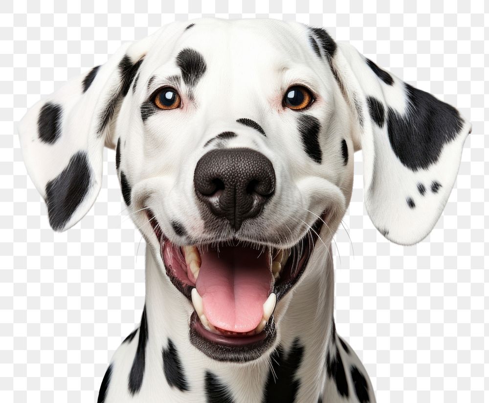 PNG Smiling dalmatian animal mammal | Free PNG - rawpixel