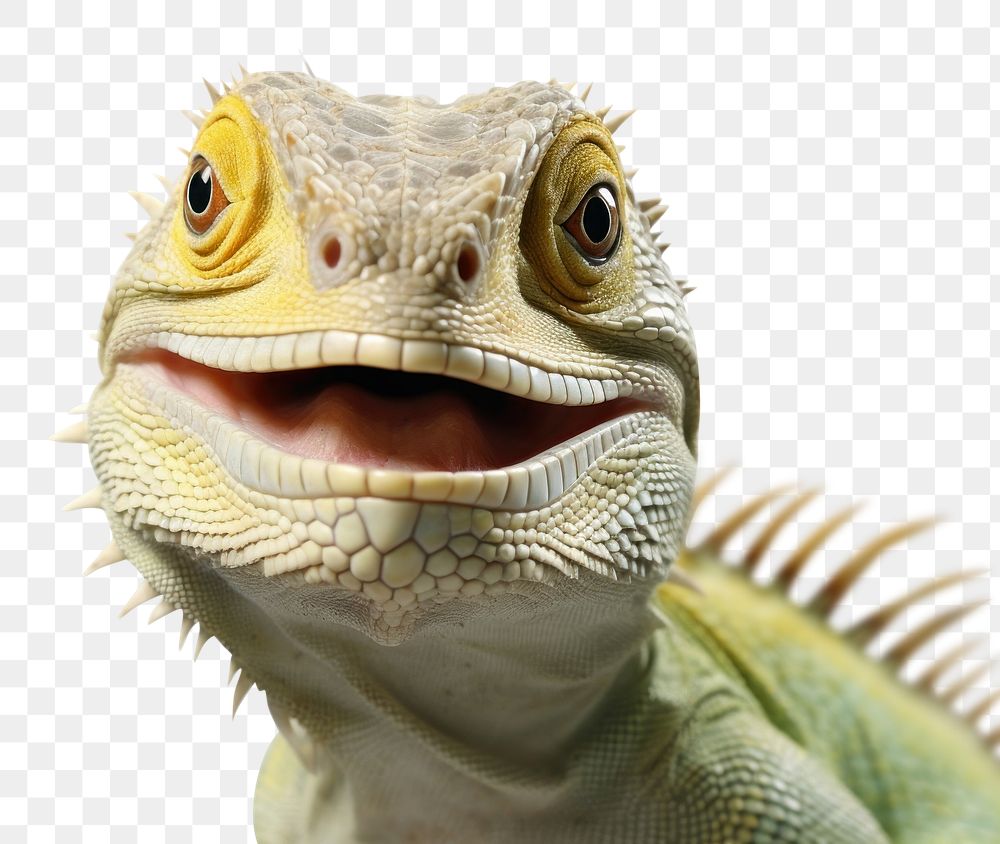 PNG Smiling iguana reptile animal | Premium PNG - rawpixel