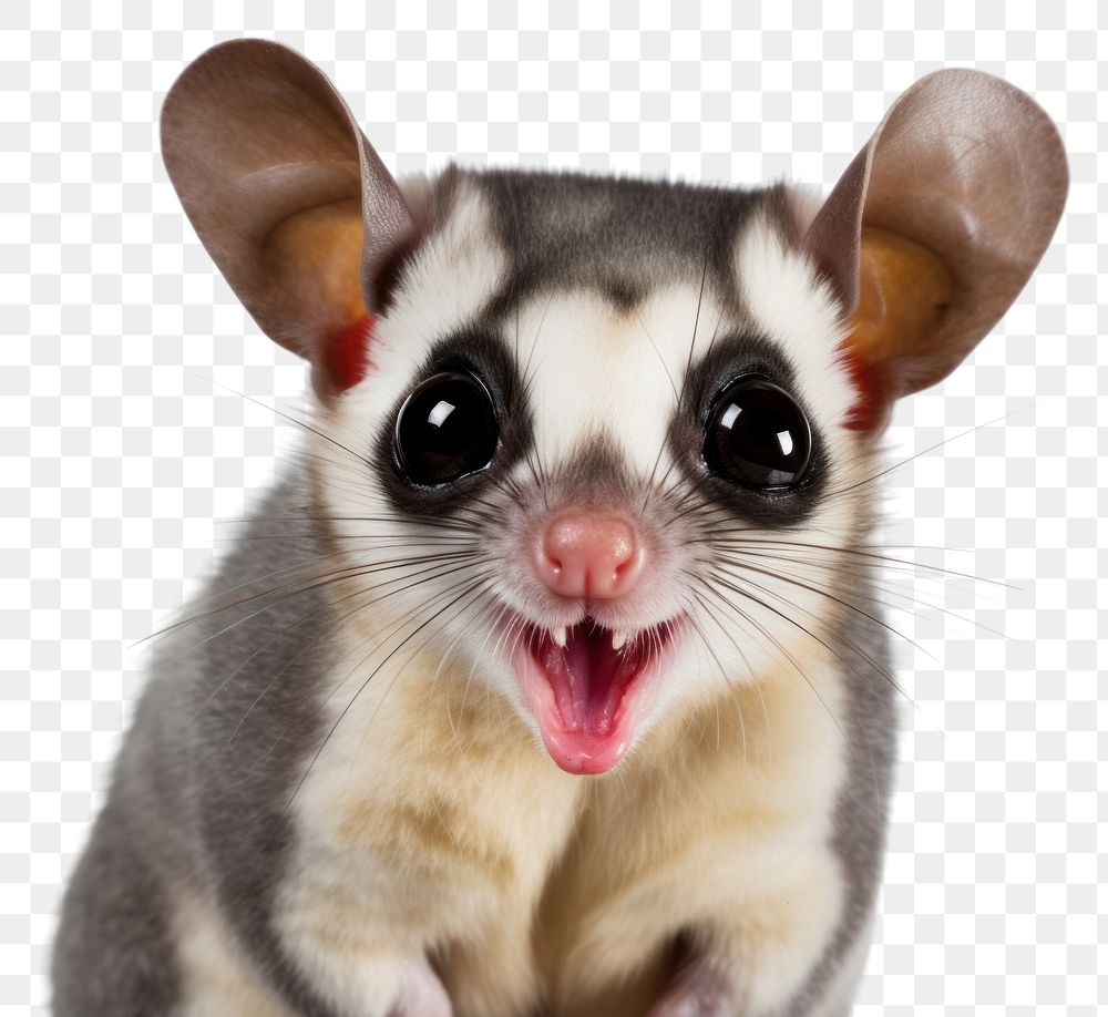 PNG Smiling sugar glider wildlife | Premium PNG - rawpixel