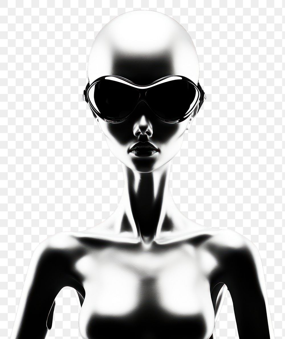 PNG An alien sunglasses black | Premium PNG - rawpixel