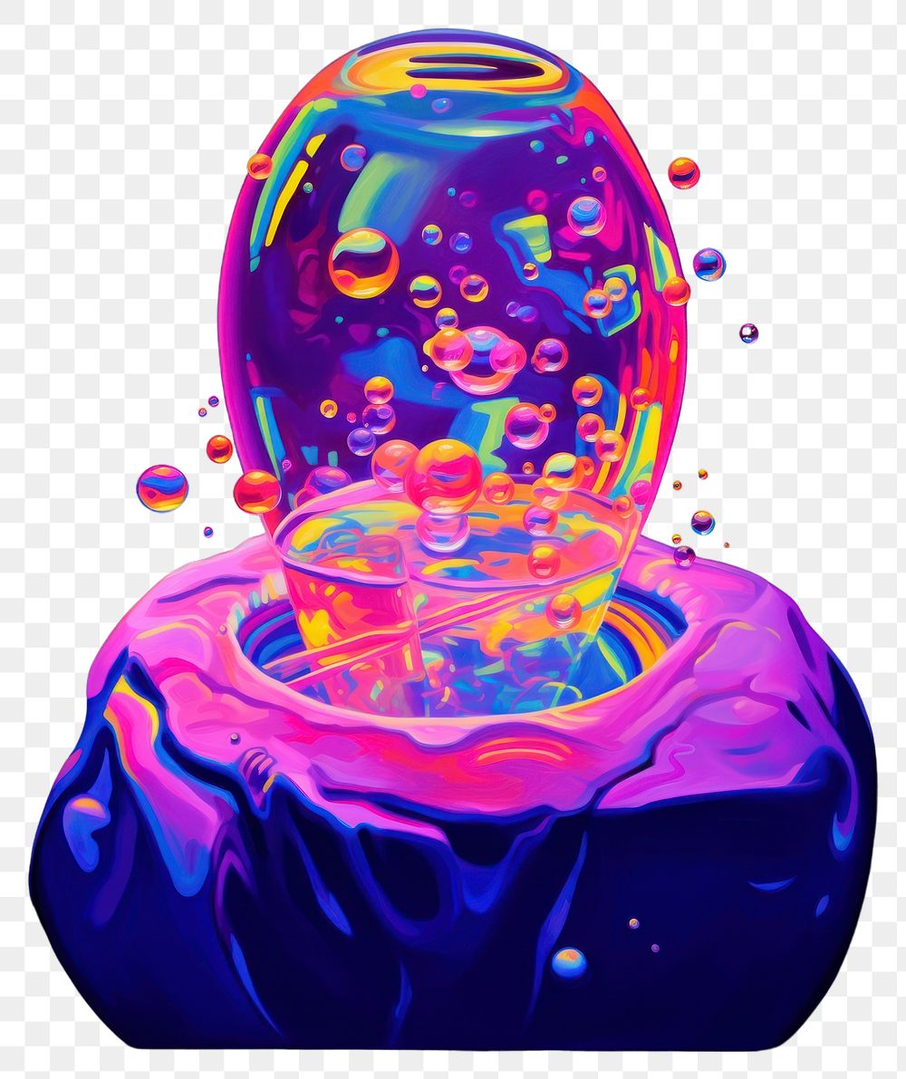 PNG bubble sphere purple transparent. | Premium PNG - rawpixel