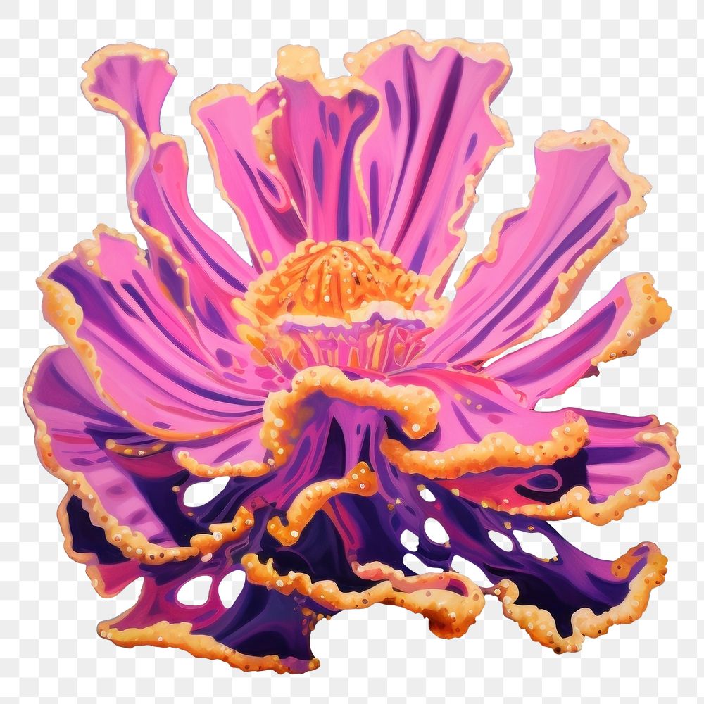 PNG An isolated sea flower | Premium PNG - rawpixel