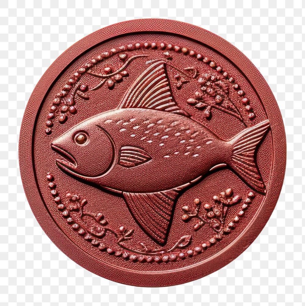 PNG Fish Seal Wax Stamp | Premium PNG - rawpixel