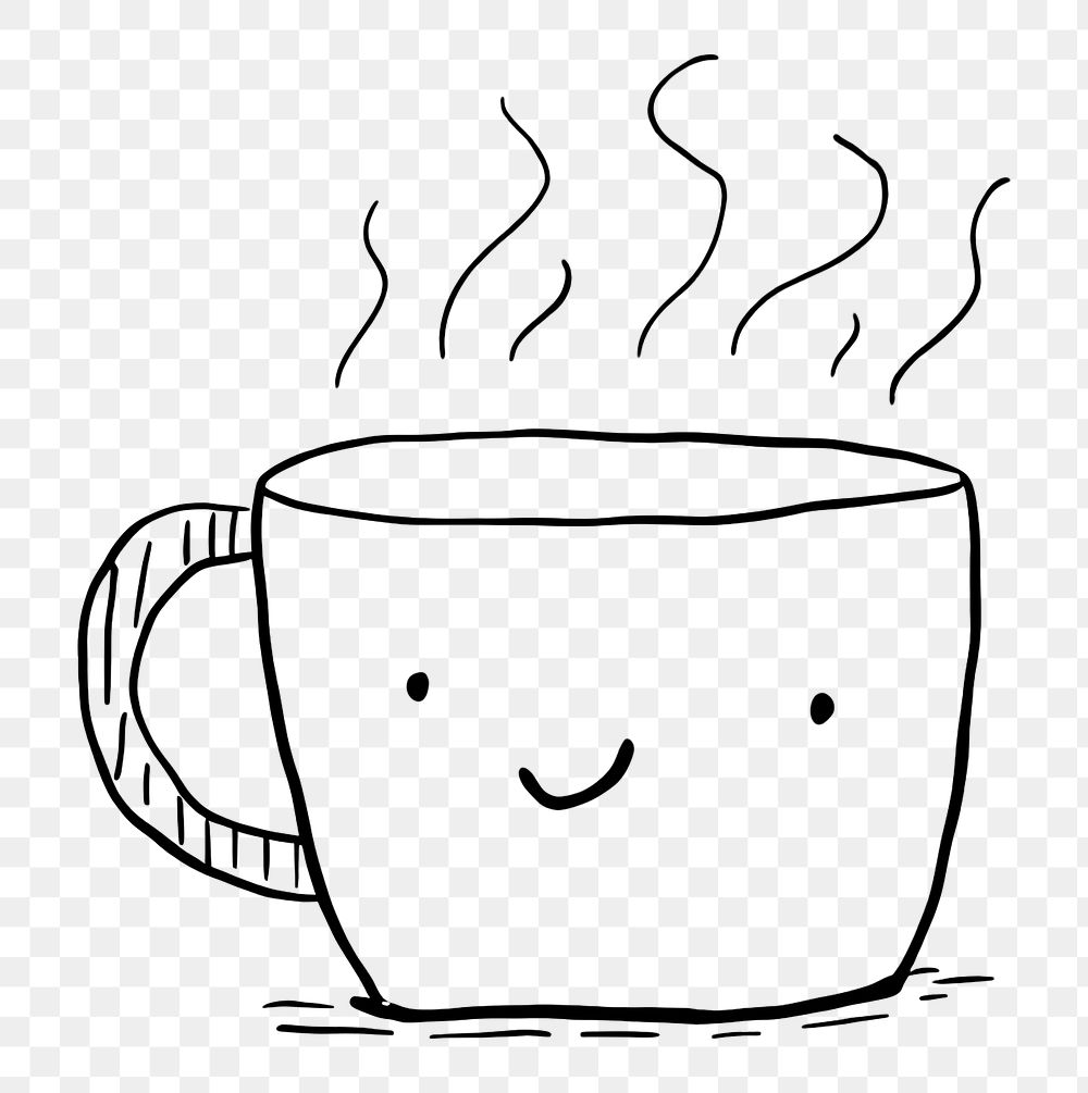 PNG Coffee sketch drawing doodle | Premium PNG - rawpixel