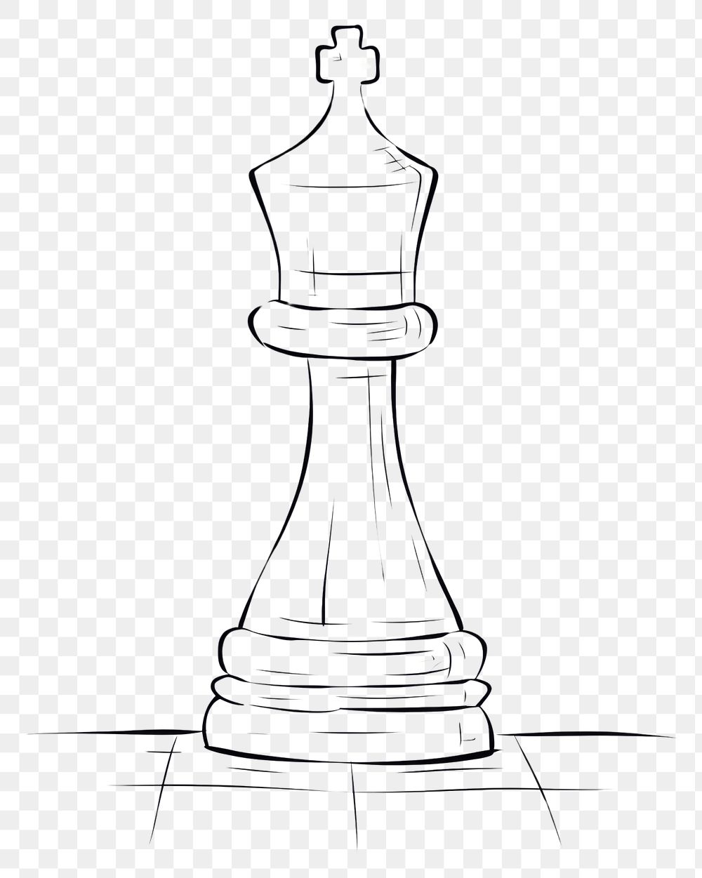 PNG Chess sketch line game. | Free PNG - rawpixel