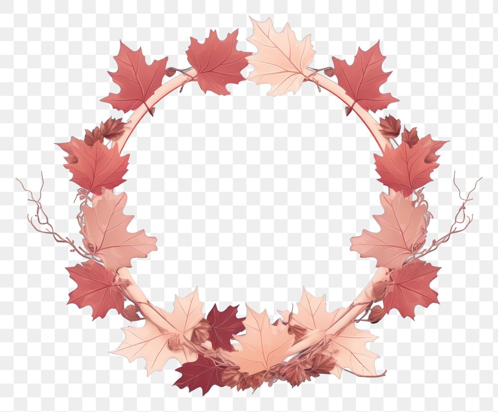 PNG Maple leaf frame plant | Premium PNG - rawpixel