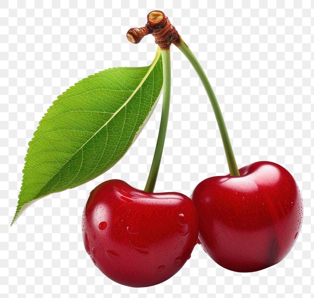 PNG Cherry fruit plant food. | Premium PNG - rawpixel