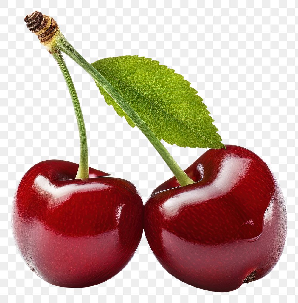 PNG Cherry fruit plant food. | Free PNG - rawpixel