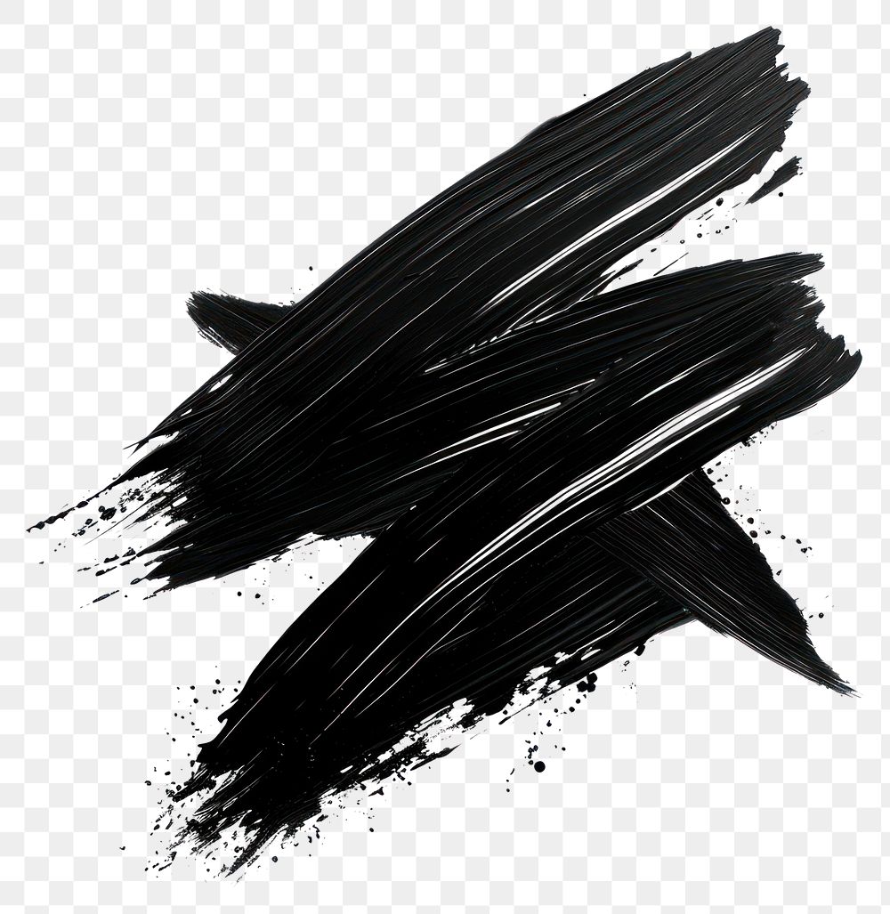 PNG Splattered silhouette abstract sketch. | Free PNG - rawpixel