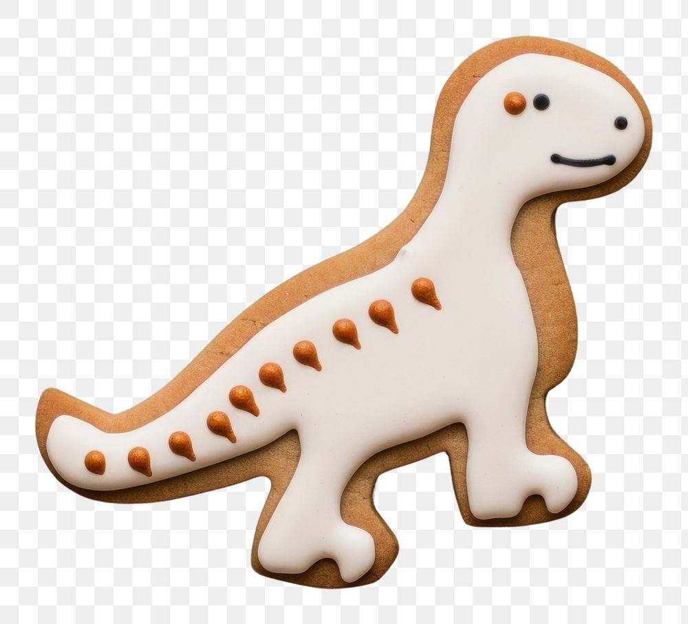 PNG Dinosaur cookie gingerbread animal. | Free PNG - rawpixel