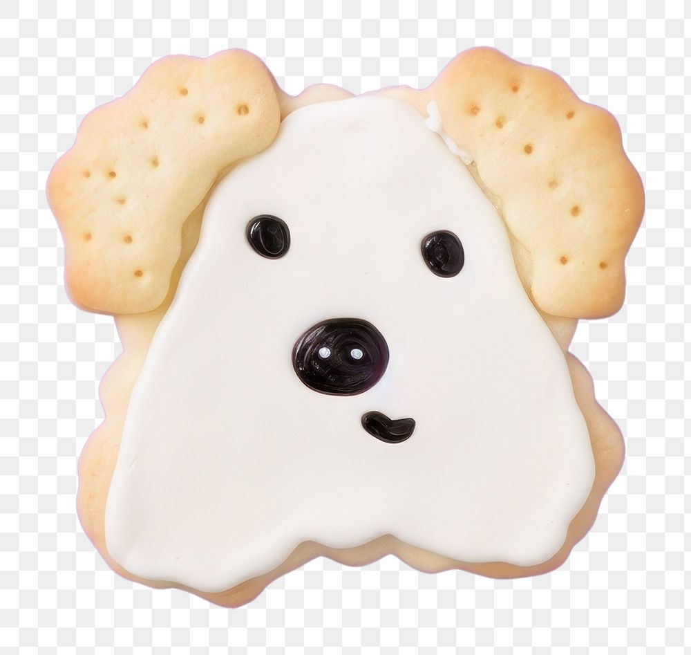 PNG Dog cookie icing dessert. | Free PNG - rawpixel