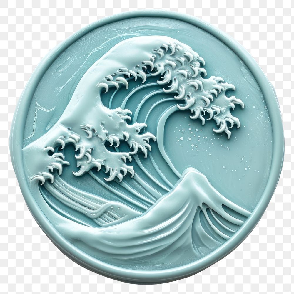PNG Seal Wax Stamp wave | Premium PNG - rawpixel