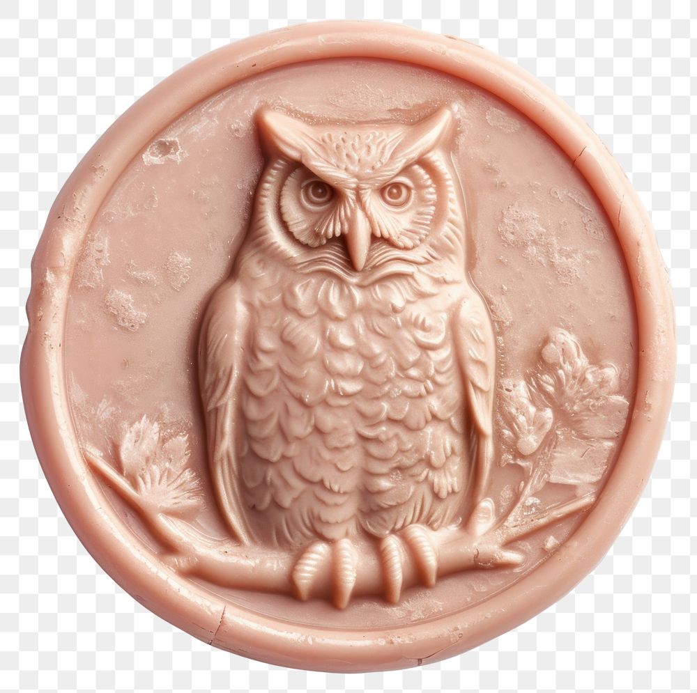 PNG Seal Wax Stamp owl | Premium PNG - rawpixel