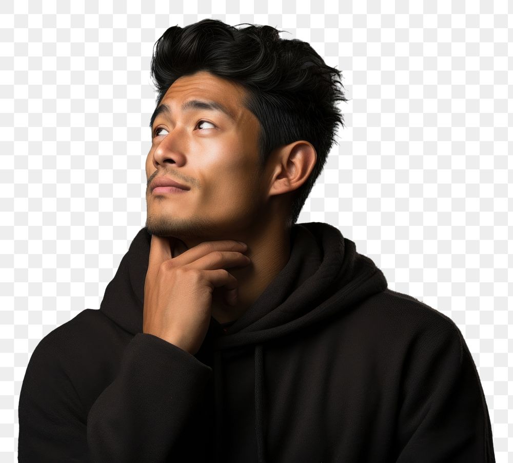 PNG Portrait adult contemplation photography. | Premium PNG - rawpixel