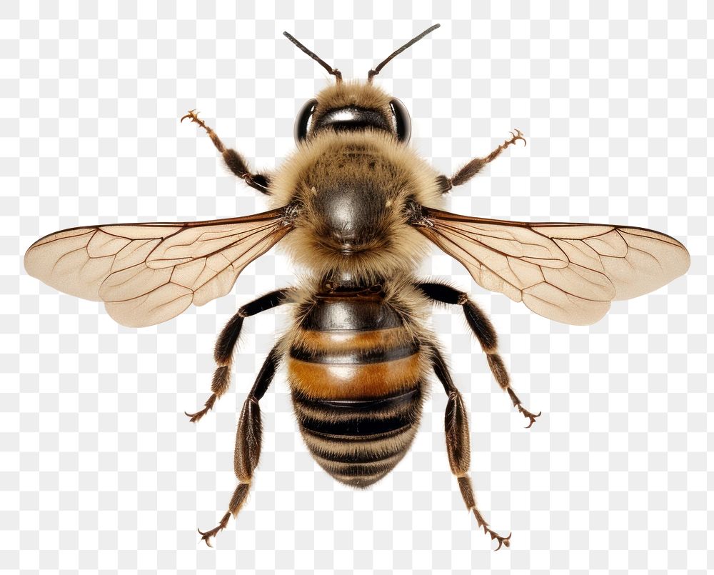 PNG Real Pressed bee animal | Free PNG - rawpixel