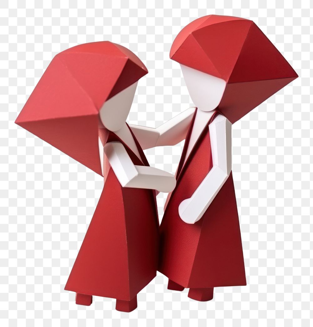 PNG Couple hugging paper origami | Free PNG - rawpixel