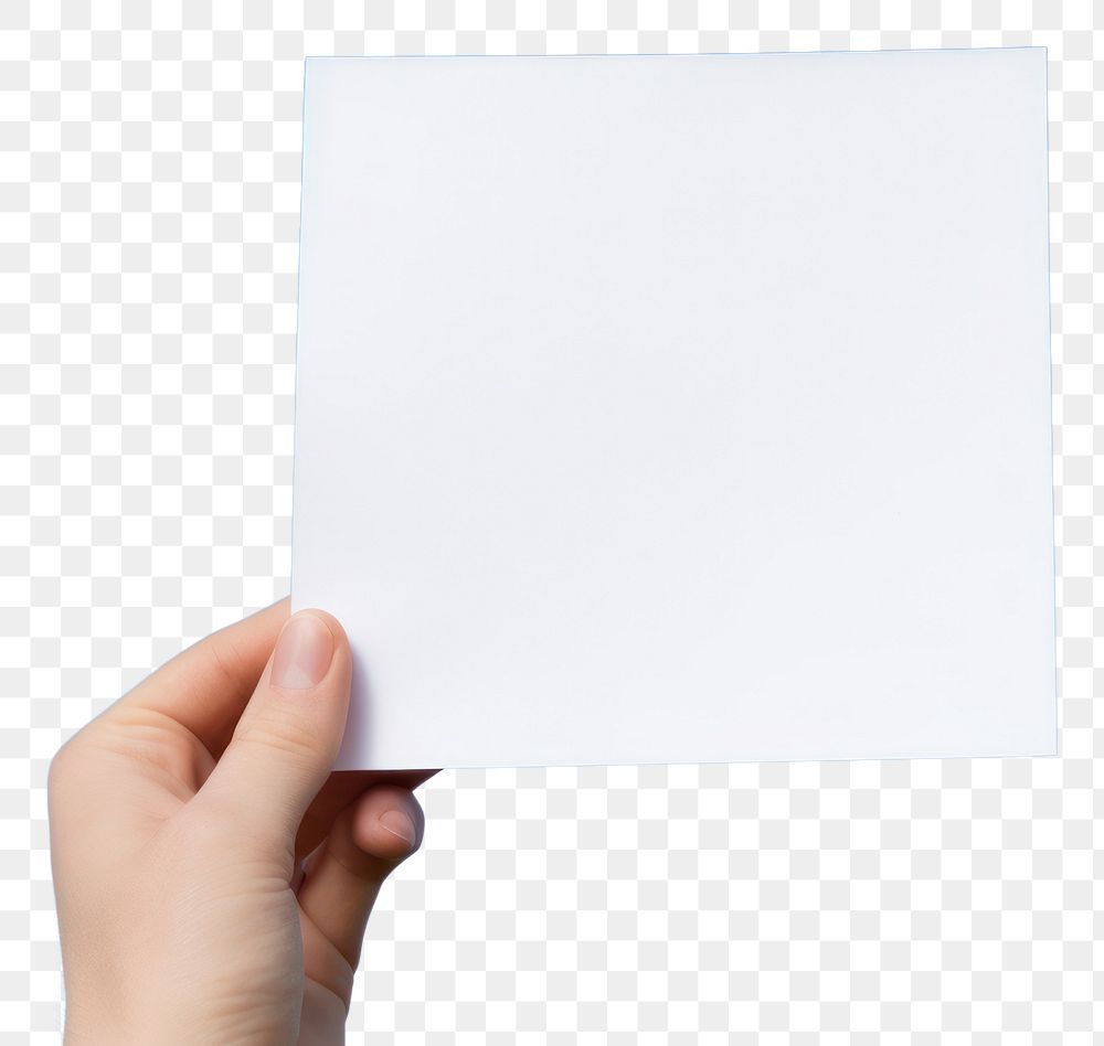 PNG Hand holding blank square | Premium PNG - rawpixel