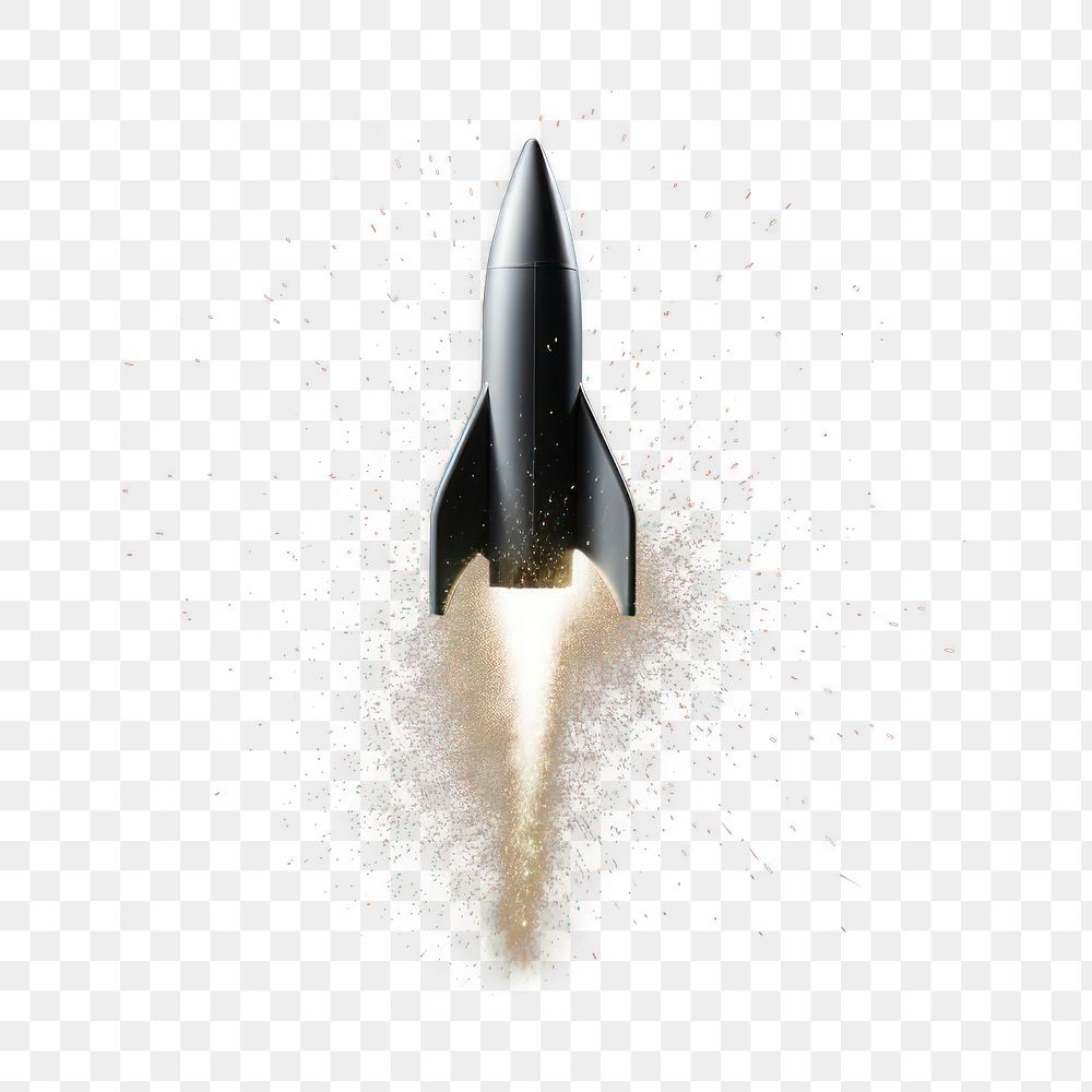 PNG Rocket missile light black | Premium PNG - rawpixel