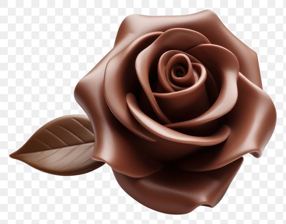 PNG Rose chocolate dessert flower | Free PNG - rawpixel