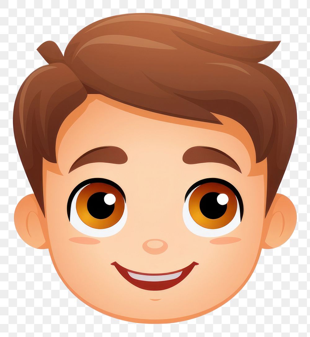 PNG Boy Emoji portrait cartoon | Free PNG - rawpixel