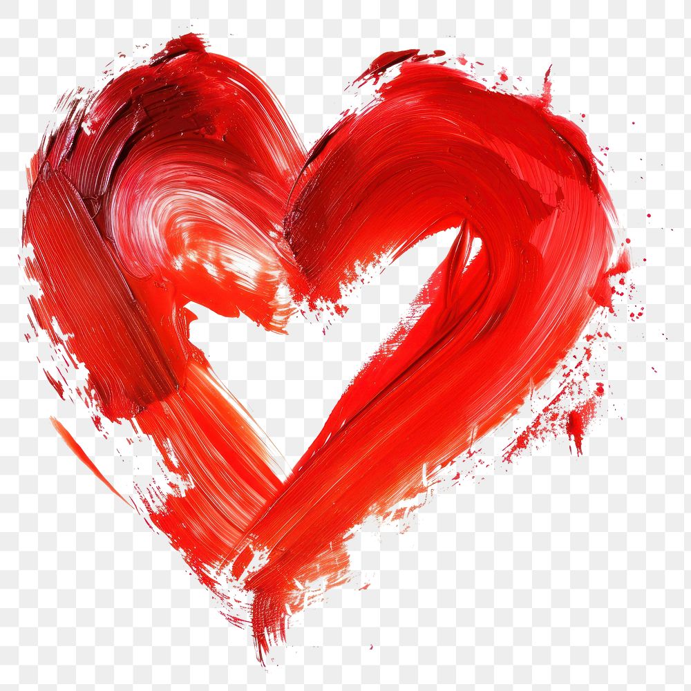 PNG Soft heart shape brush | Premium PNG - rawpixel