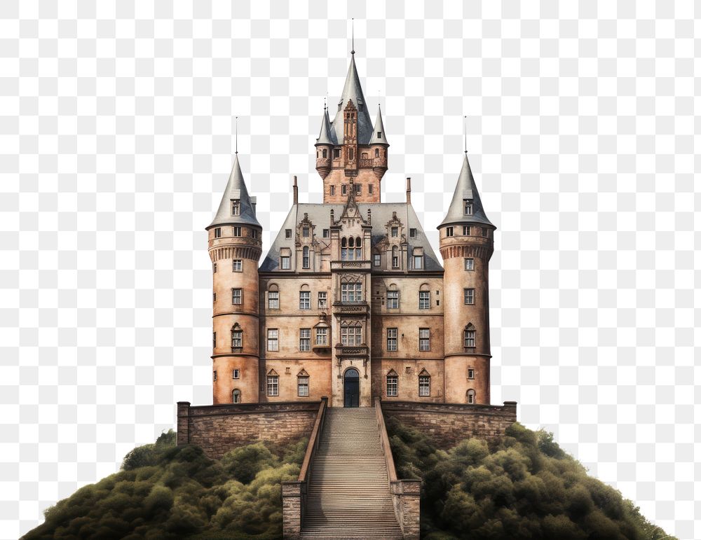 PNG Architecture photo german castle | Premium PNG - rawpixel