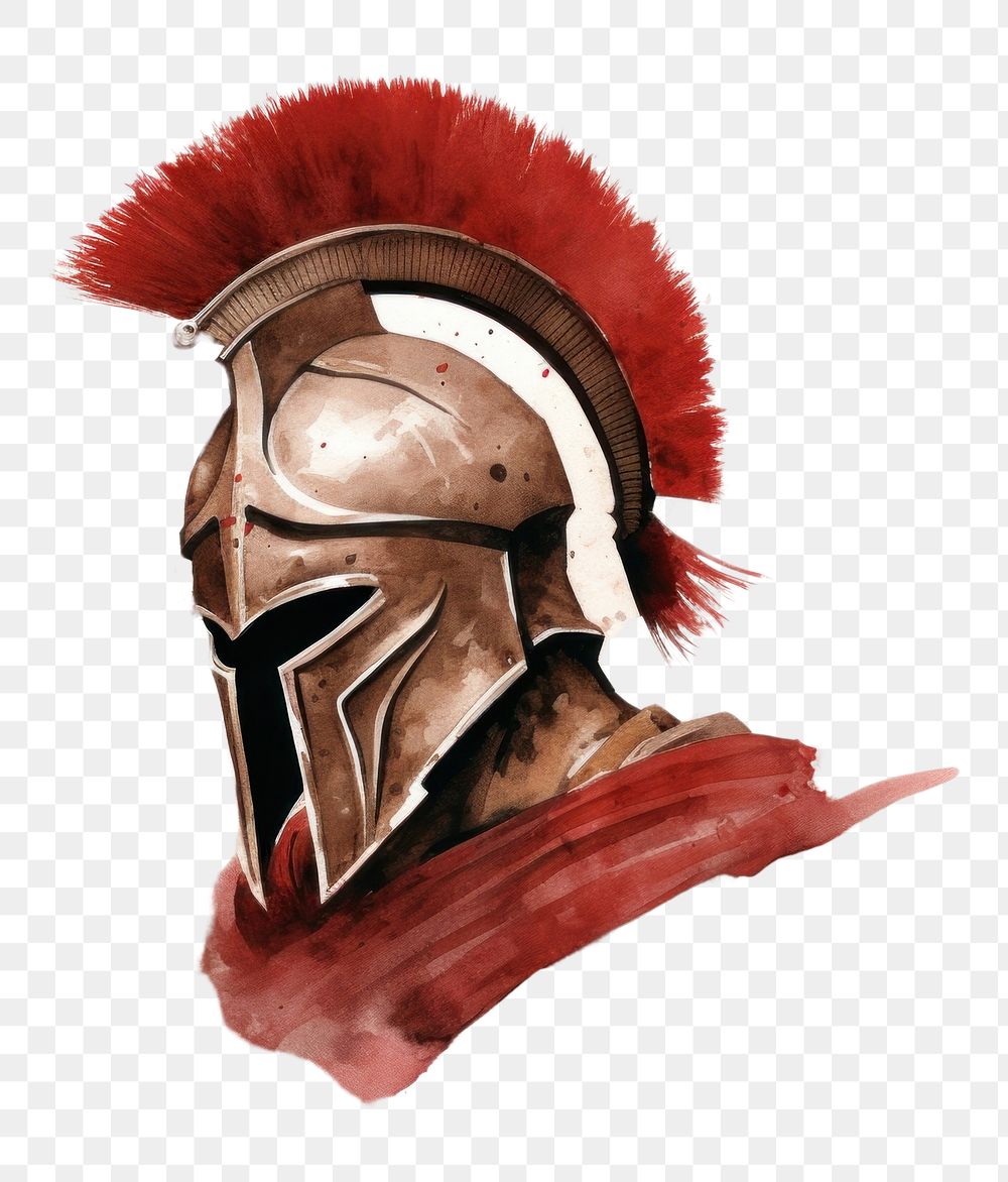 PNG Spartan warrior helmet sketch | Premium PNG - rawpixel