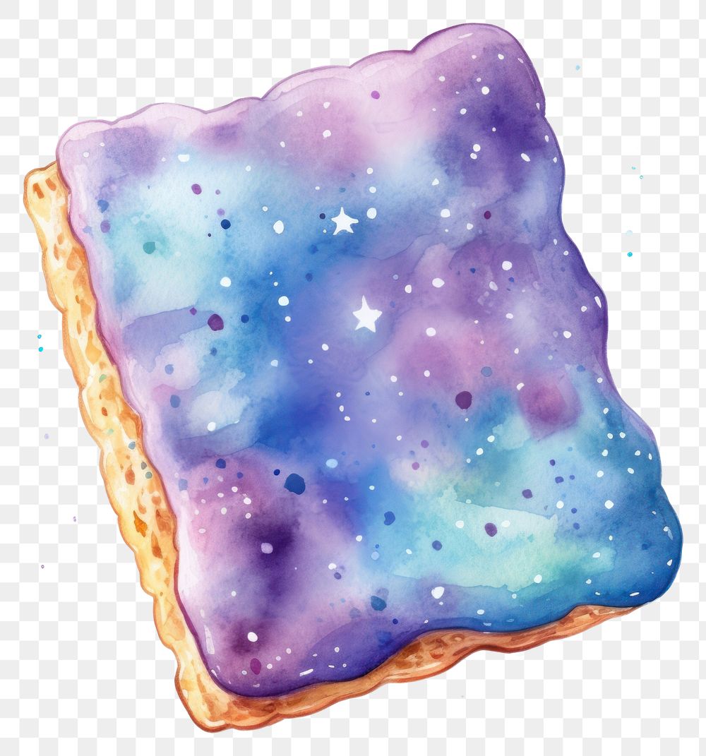 PNG Galaxy cookie Watercolor food | Free PNG - rawpixel