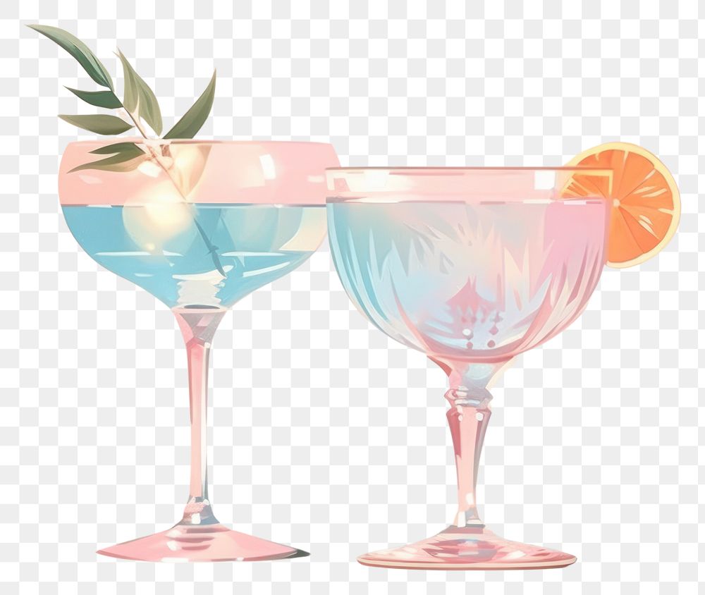 PNG Cocktail martini drink glass. | Premium PNG - rawpixel
