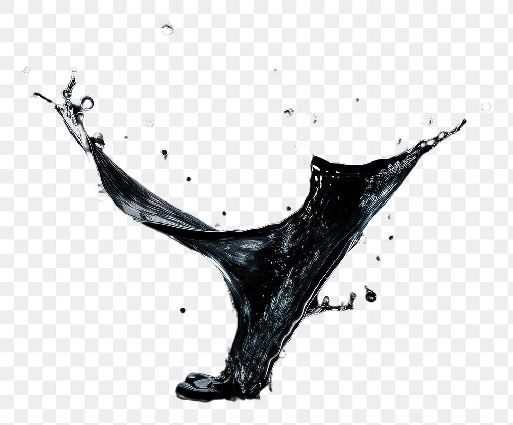 PNG Water splash isolated black | Free PNG - rawpixel