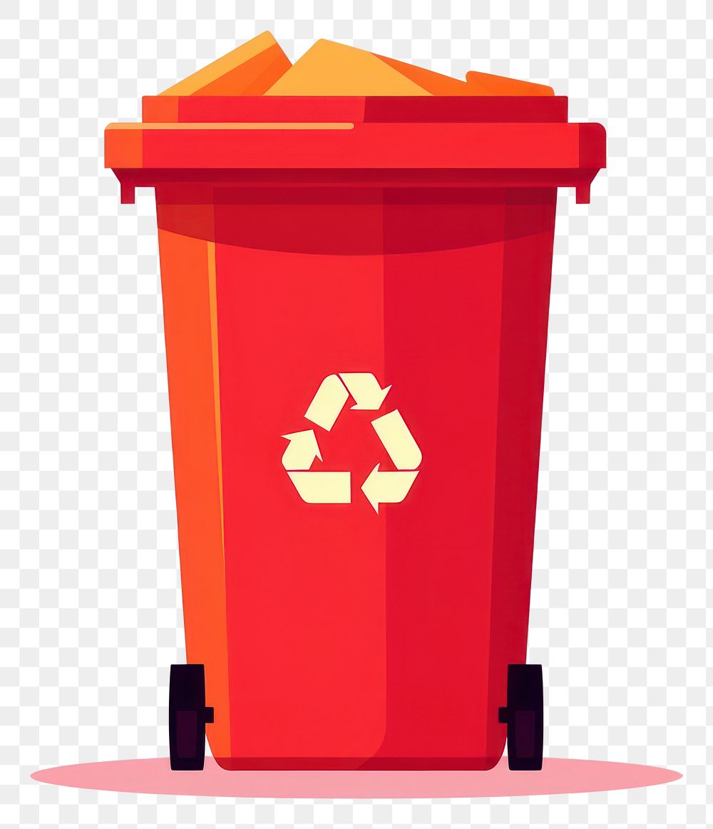 Red Recycling Bin Images | Free Photos, PNG Stickers, Wallpapers ...