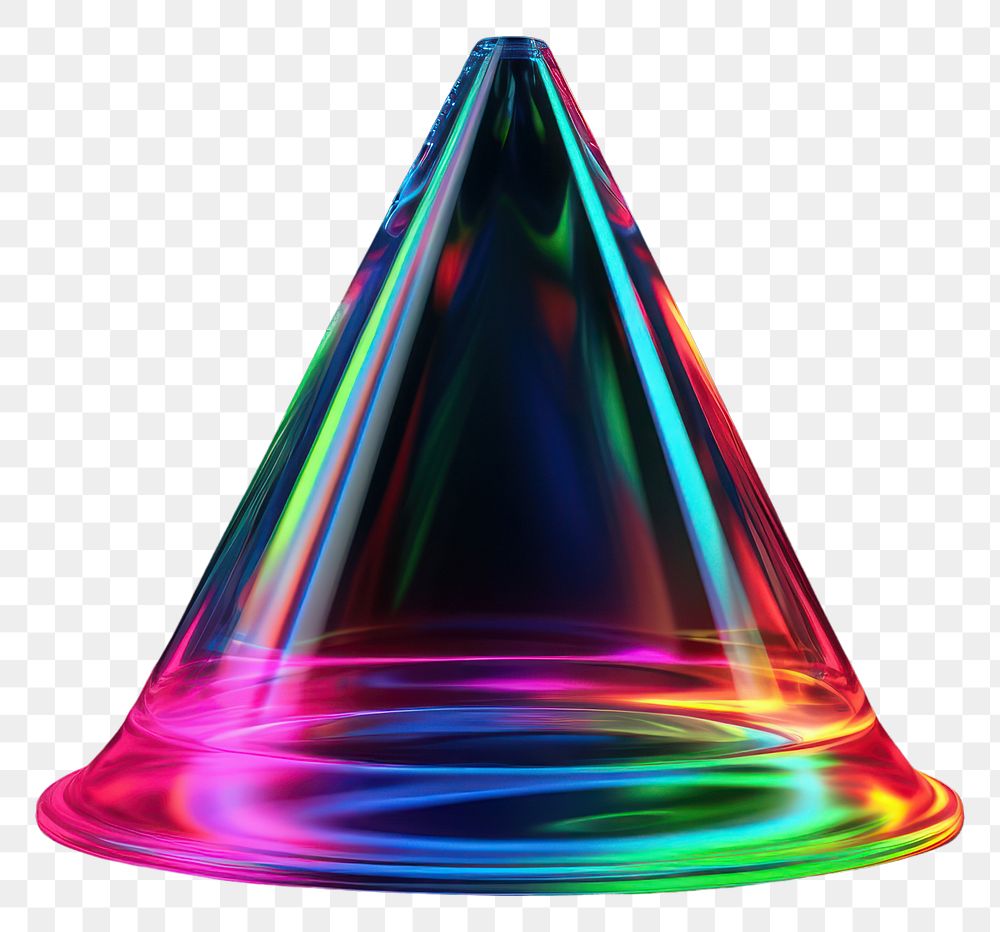PNG 3D render cone shape | Free PNG - rawpixel
