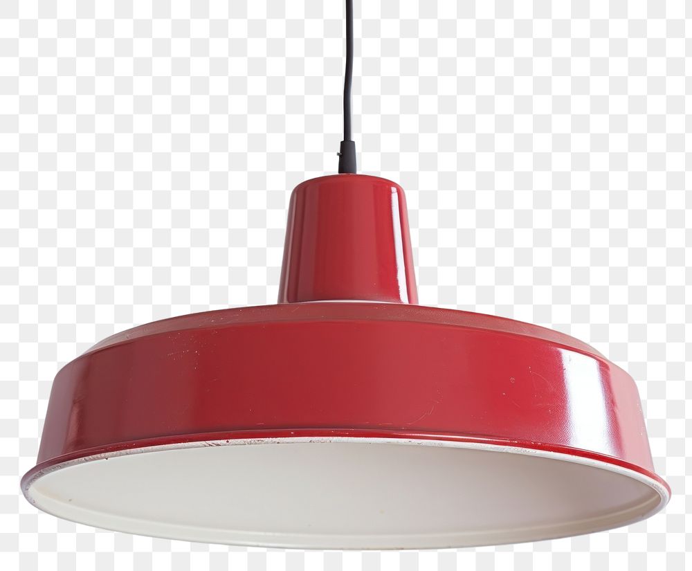 PNG Retro red pendant lamp | Premium PNG - rawpixel
