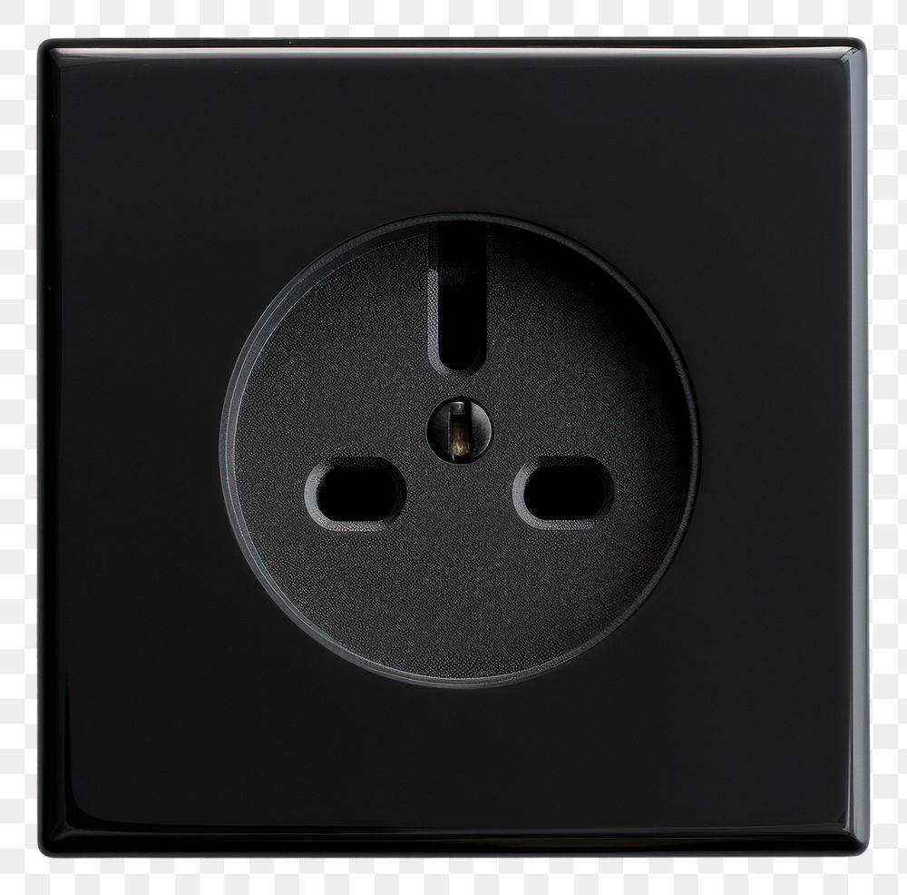 PNG Black Wall socket electronics | Free PNG - rawpixel
