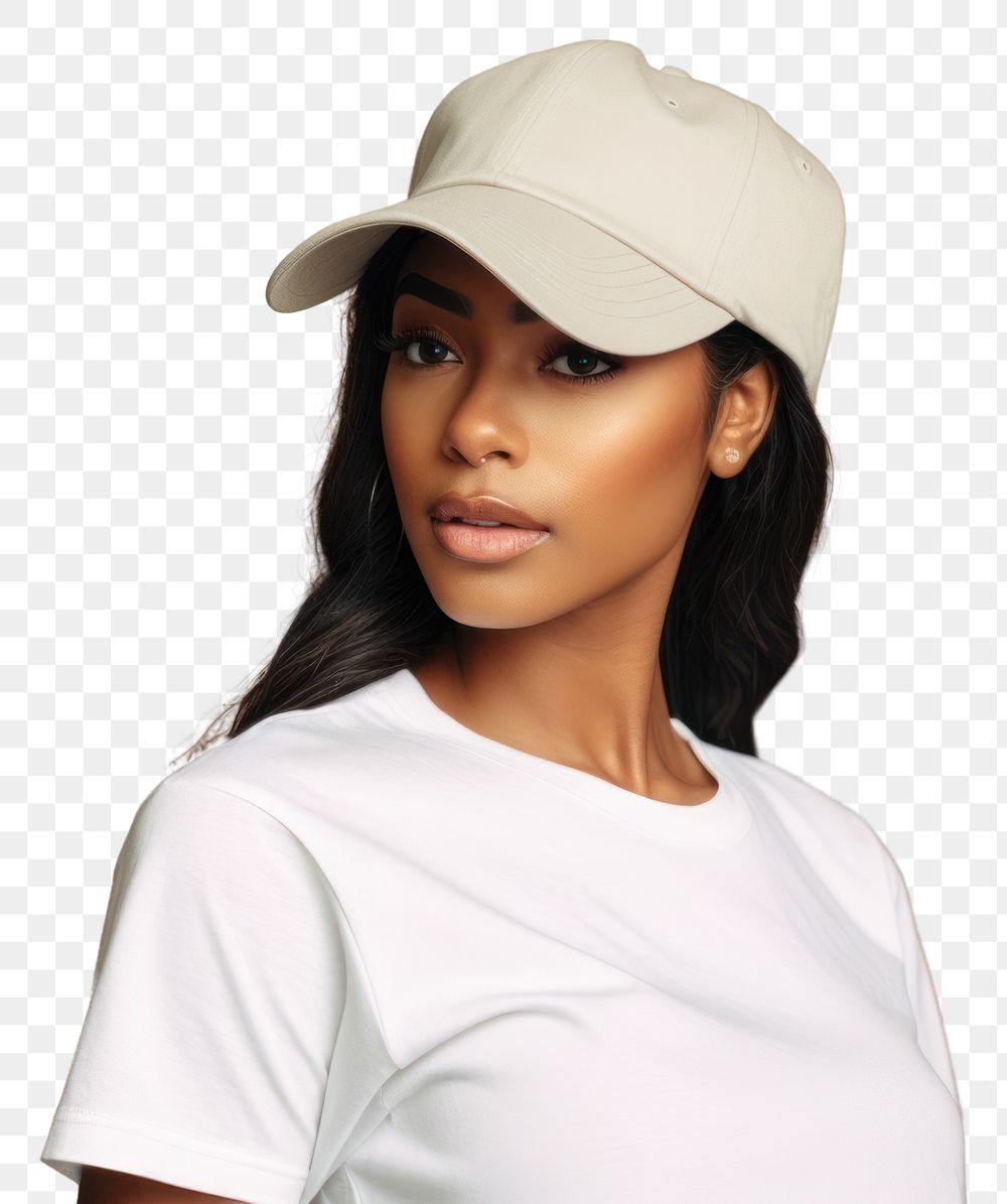 PNG Cap mockup portrait adult | Premium PNG - rawpixel