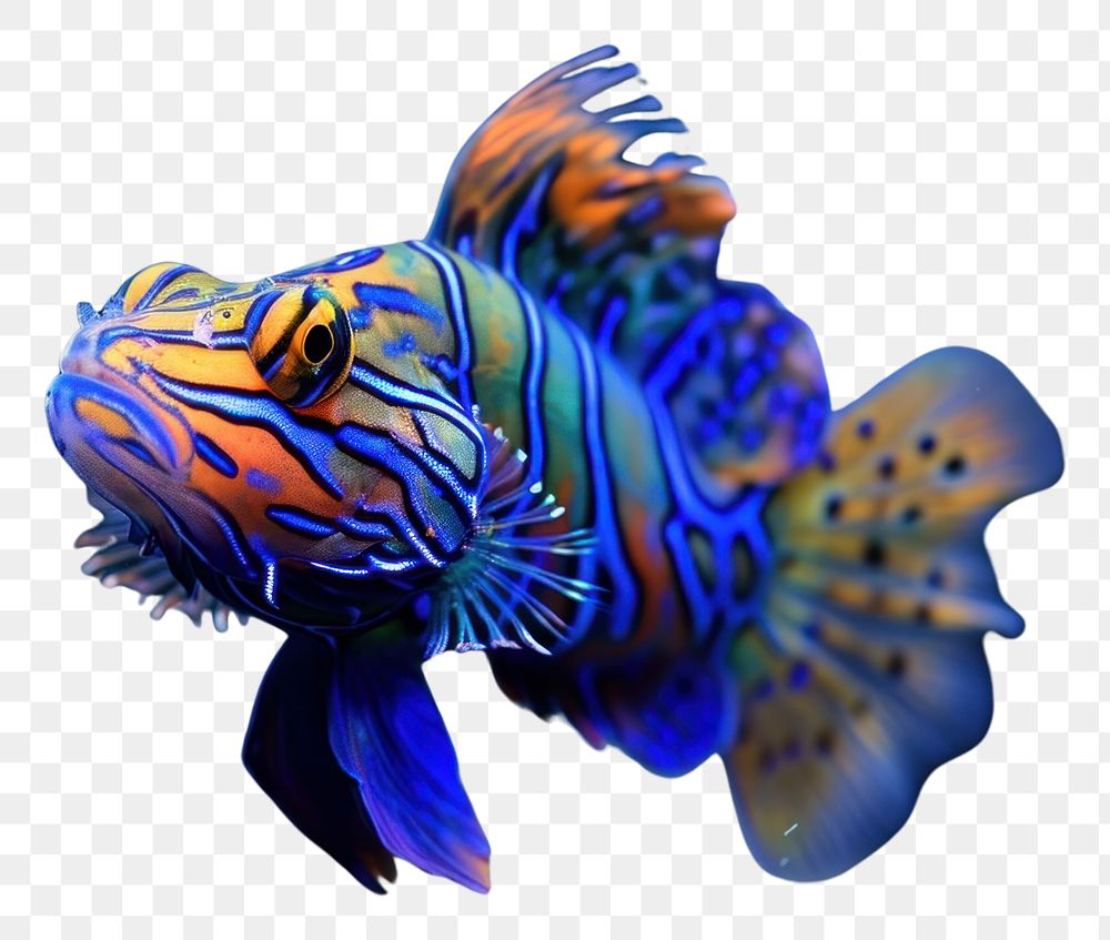PNG Mandarin fish underwater aquarium | Free PNG - rawpixel