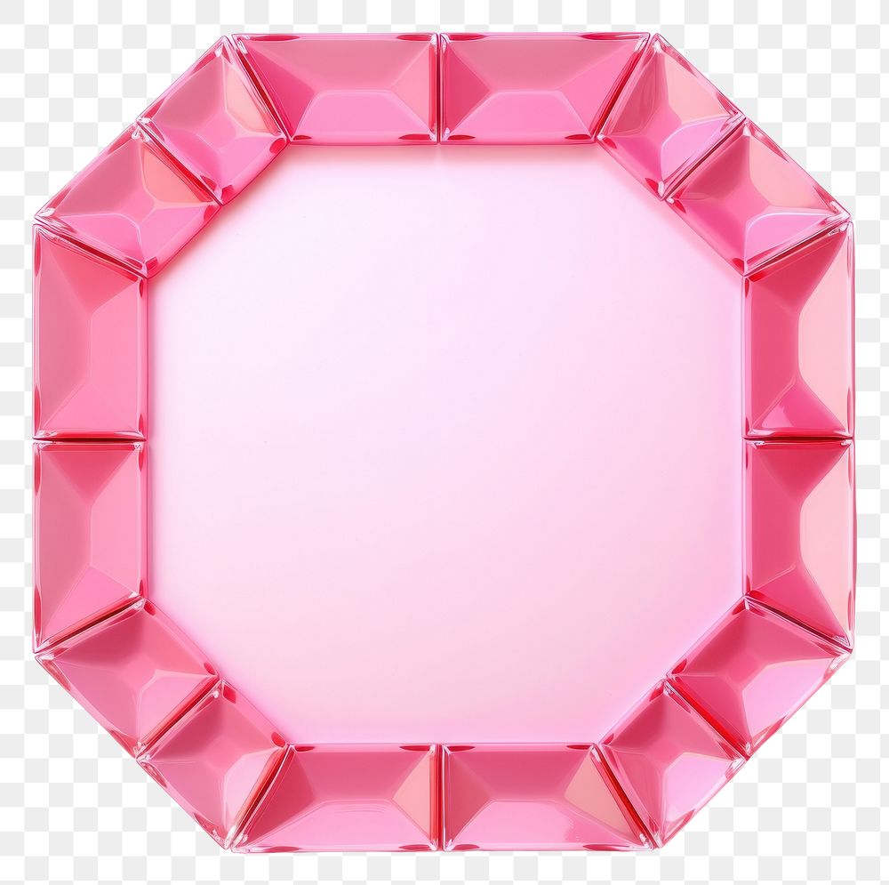 PNG Pink Octagon jewelry pink | Premium PNG - rawpixel