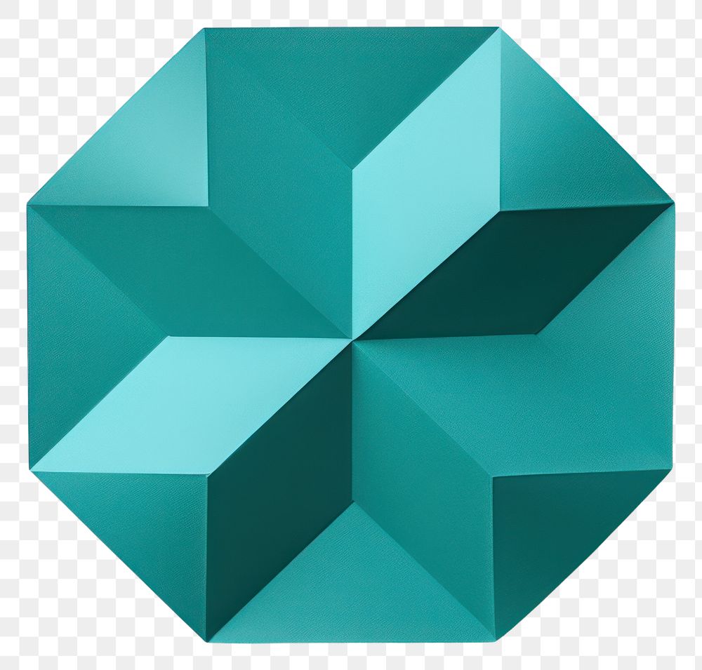 PNG Octagon shape paper turquoise | Free PNG - rawpixel