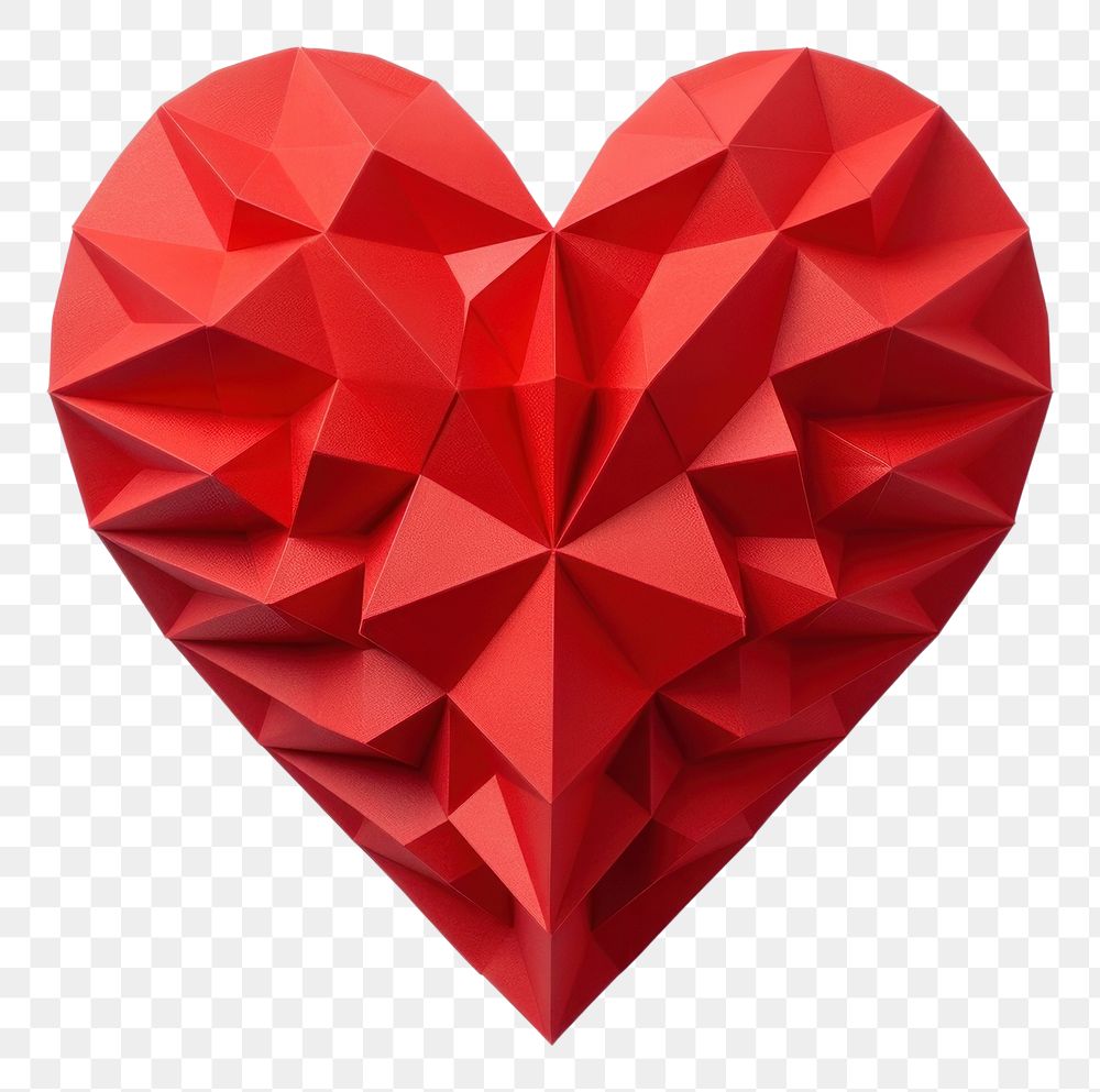 PNG Paper heart shape red | Premium PNG - rawpixel