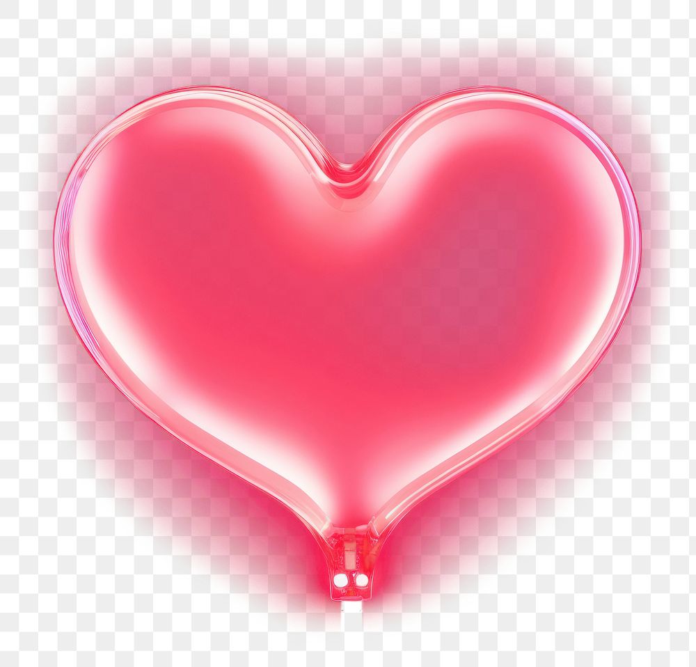 PNG Light heart pink neon. | Premium PNG - rawpixel