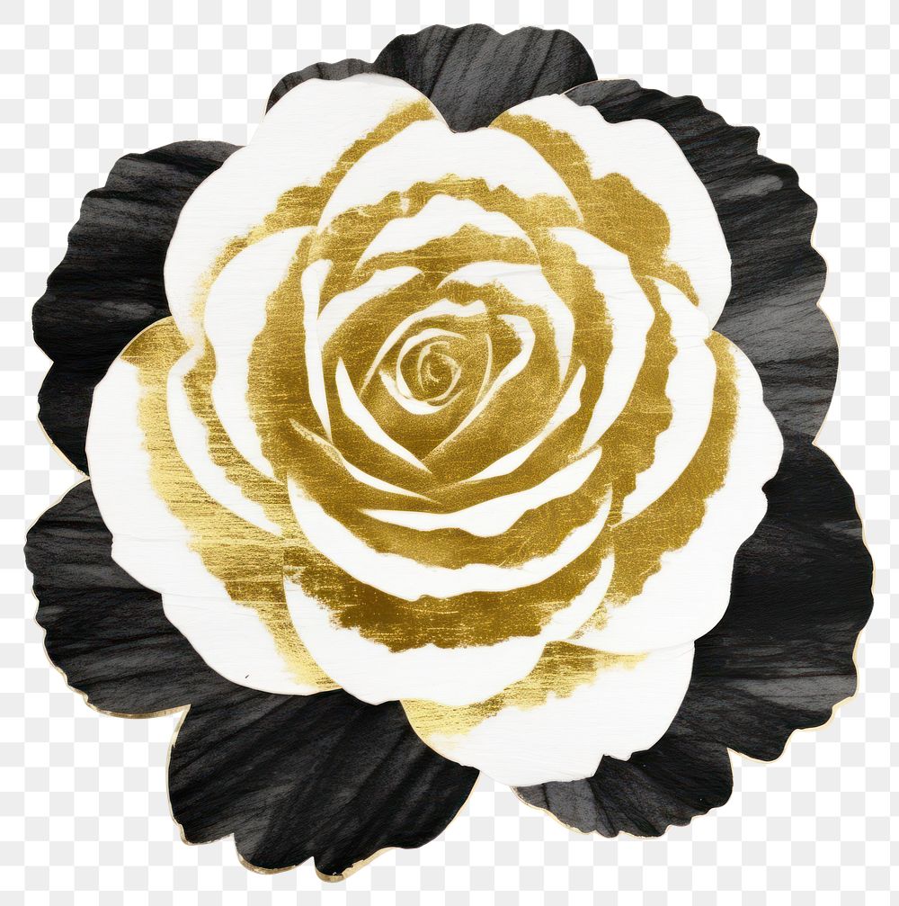 PNG Rose ripped paper flower | Free PNG - rawpixel