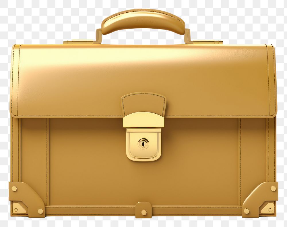 PNG Briefcase gold bag | Free PNG - rawpixel