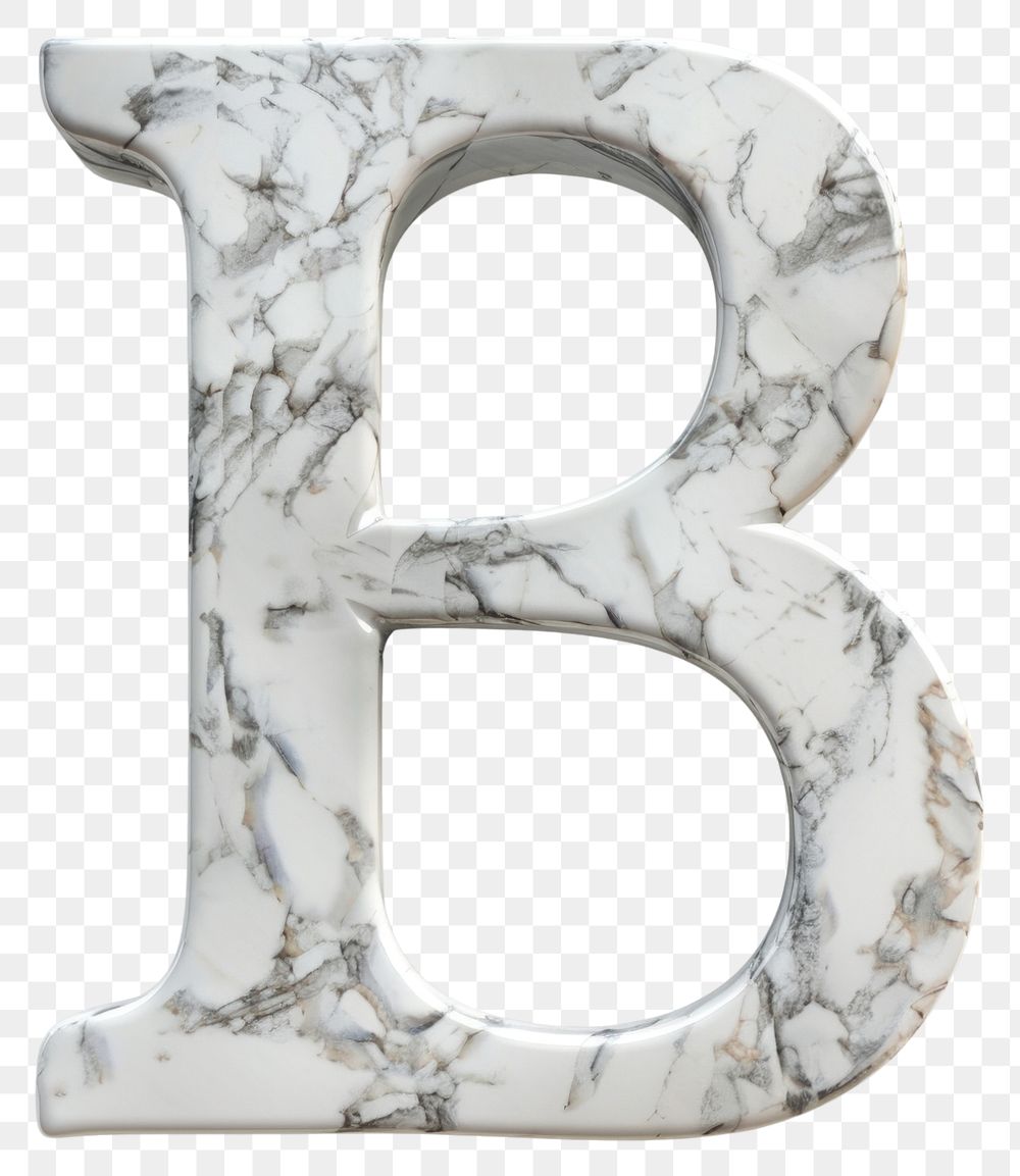 PNG Letter B marble number | Premium PNG - rawpixel