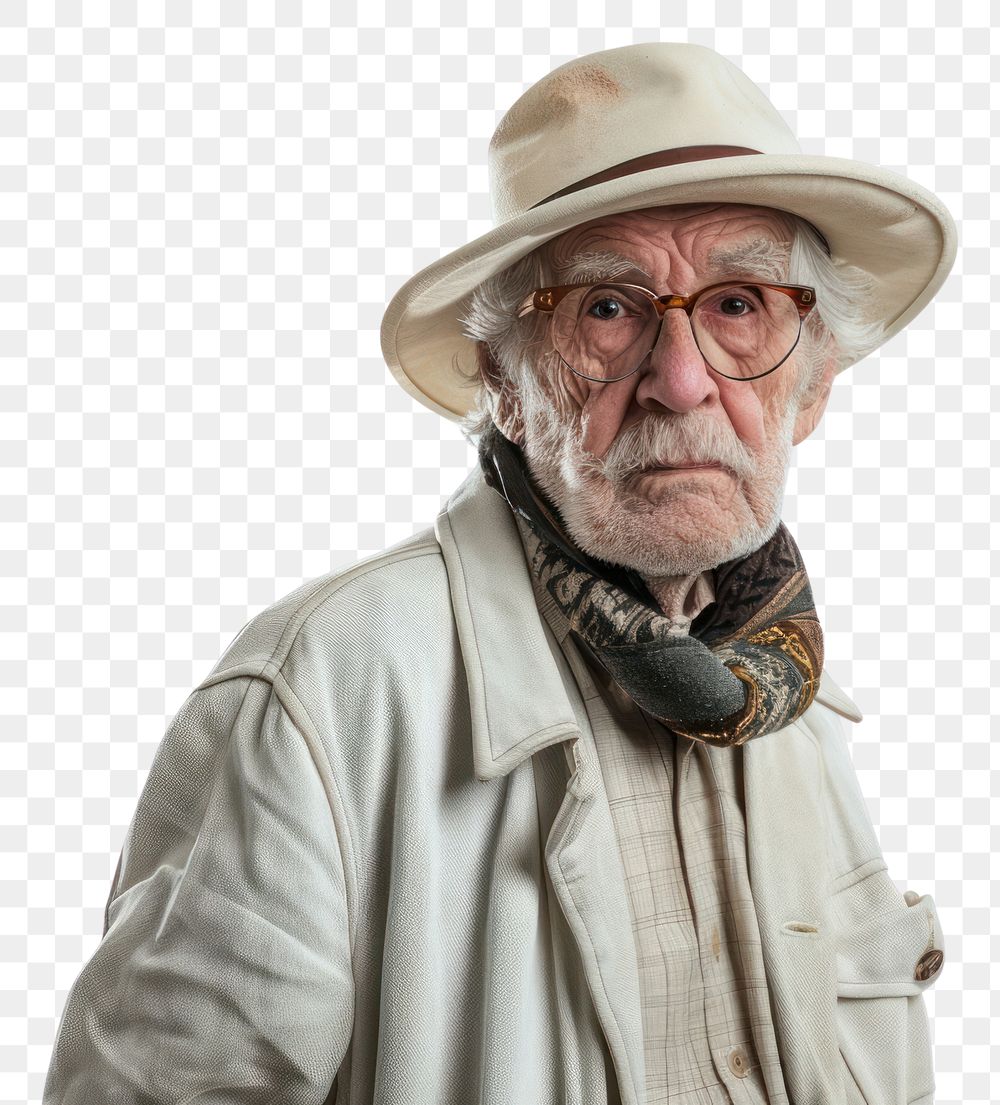 PNG Elderly person portrait adult | Premium PNG - rawpixel