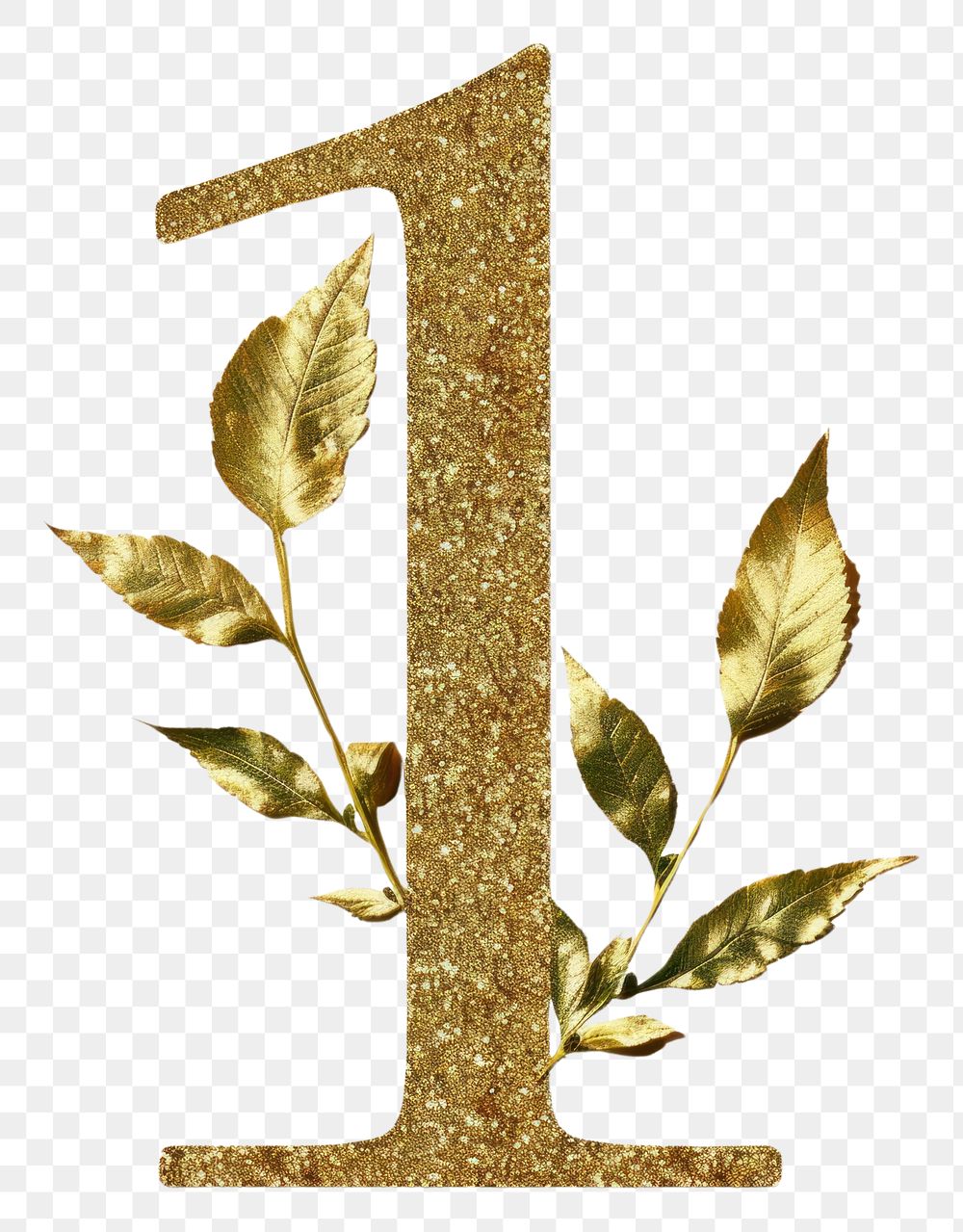 PNG Number leaf plant font. | Free PNG - rawpixel