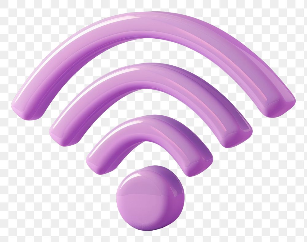 PNG Purple wifi icon technology | Premium PNG - rawpixel
