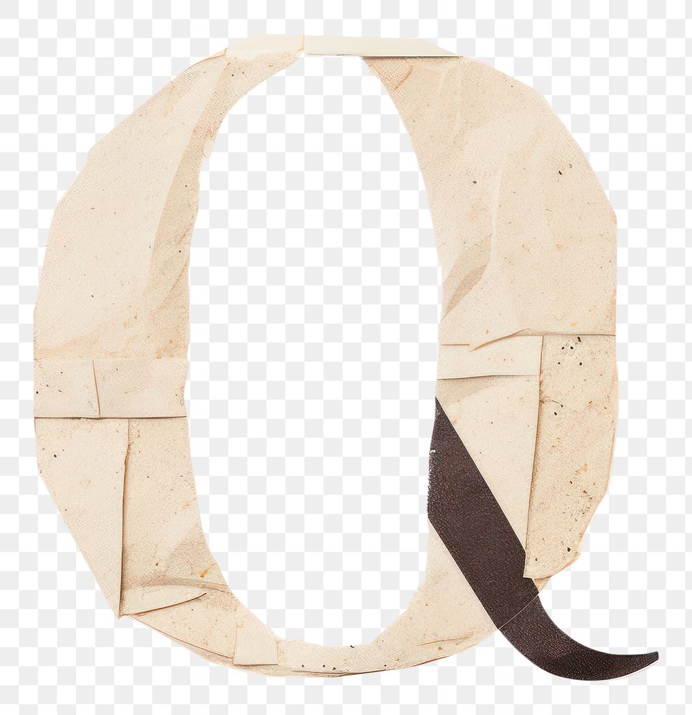 PNG Alphabet Q paper craft | Premium PNG - rawpixel