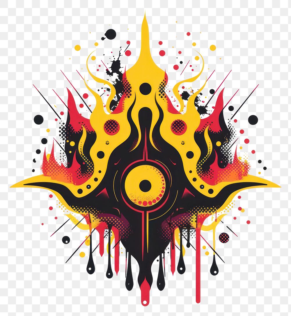 PNG Bonfire abstract graphics art. | Premium PNG - rawpixel